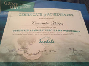 Becoming a Certified Sandals Specialist - Travel Agent Diary